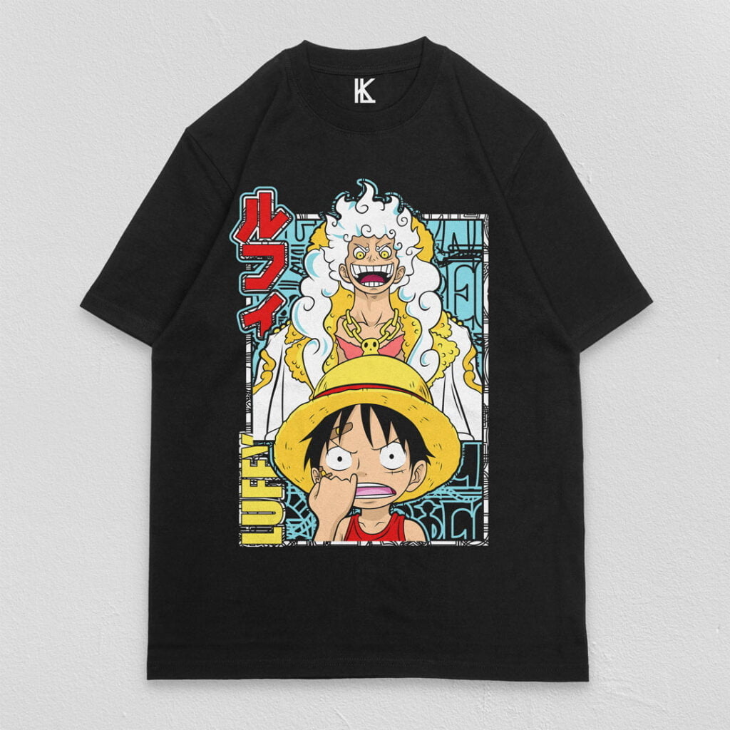 Remera de Luffy V5 - Kangulab